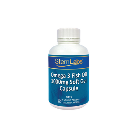 Stemlabs Omega 3 Fish Oil 1000mg capsule 100's