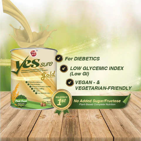 YesSure Gold Complete Nutrition Plant Based Walnut 800g