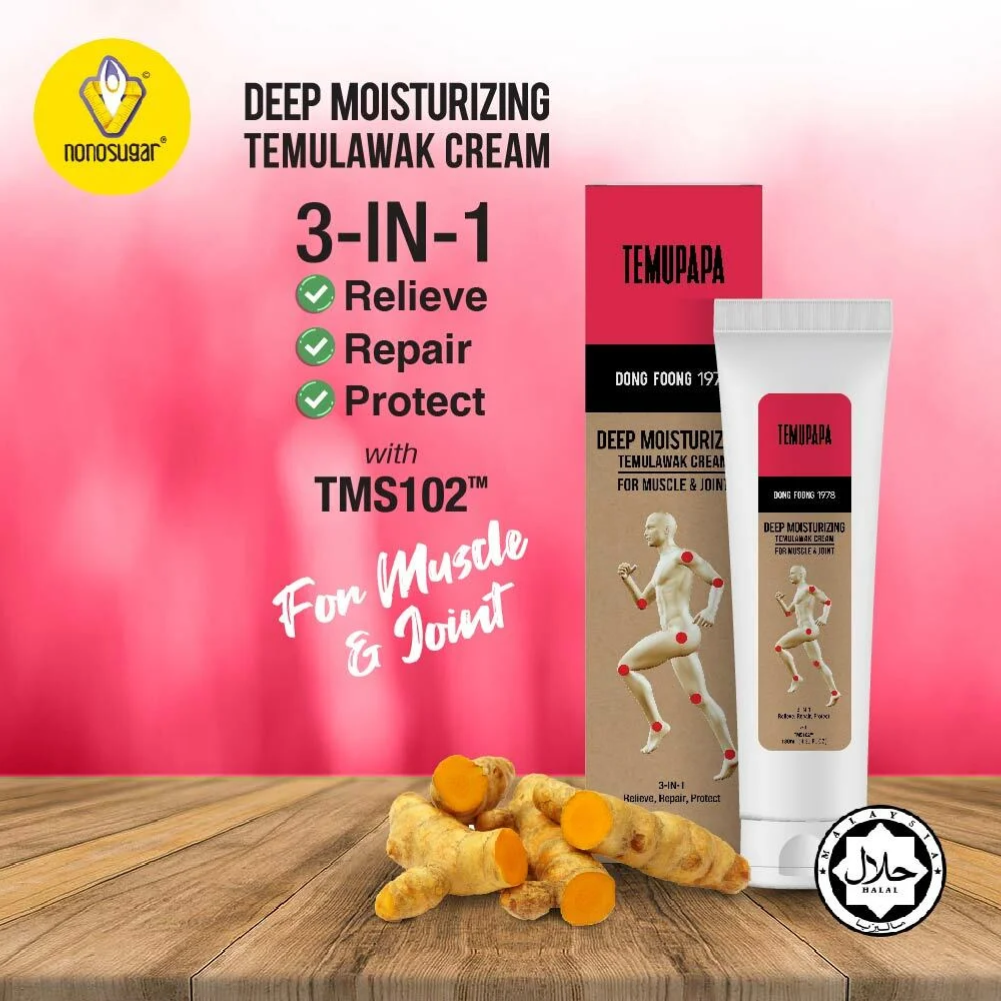 Temupapa Deep Moisturising Temulawak Cream 130ml