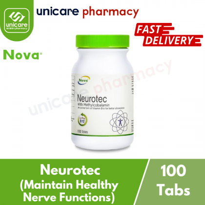 Nova Neurotec Tab 100s [Bottle] - mantain healthy nerve function