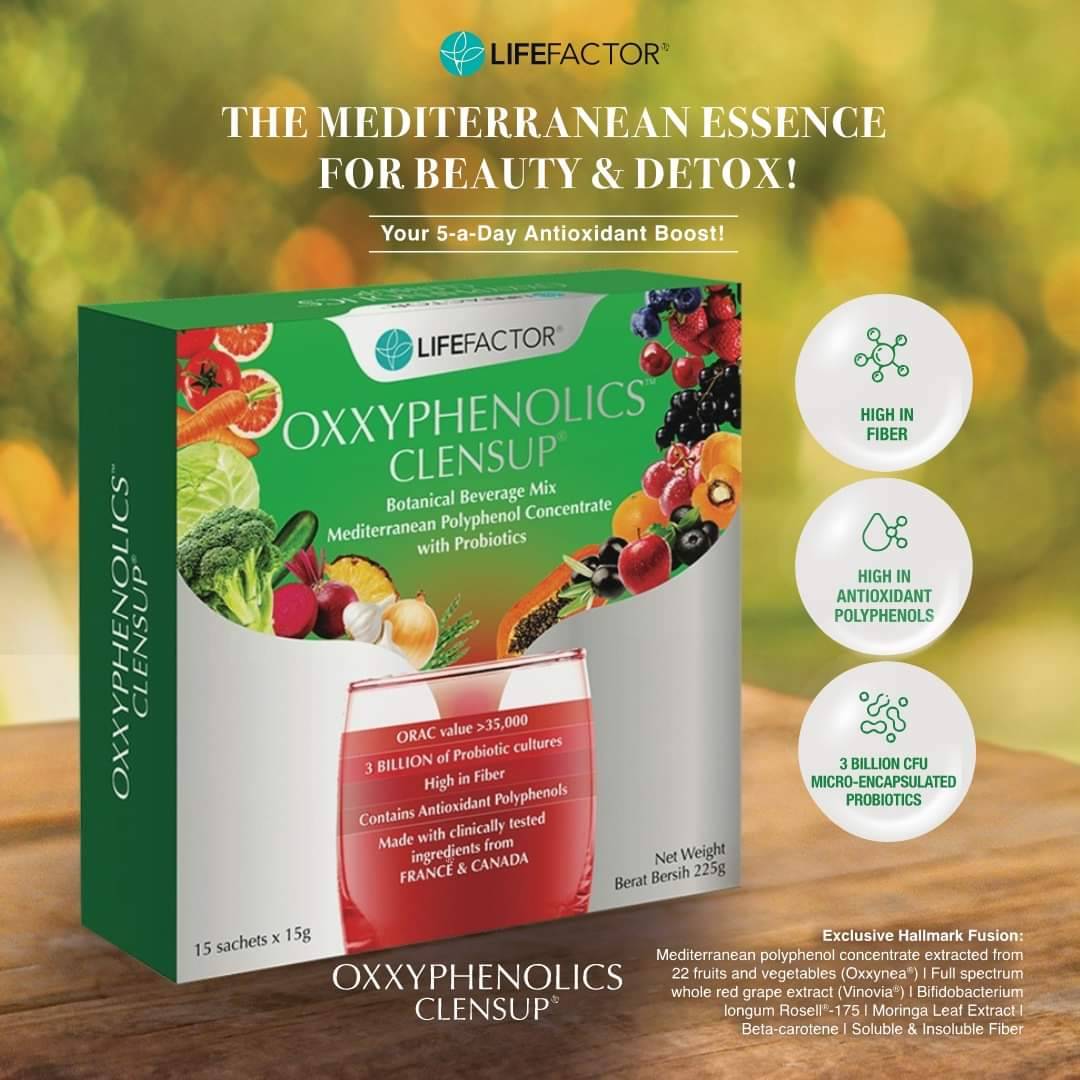 Life Factor Oxxyphenolics Clensup Sac 2 x 15s (Twinpack) - improve ...