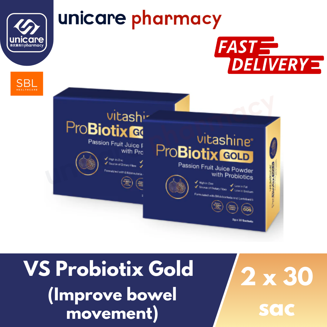 Vitashine Probiotix Gold 30s / 2x 30s - Improve the number of good ...