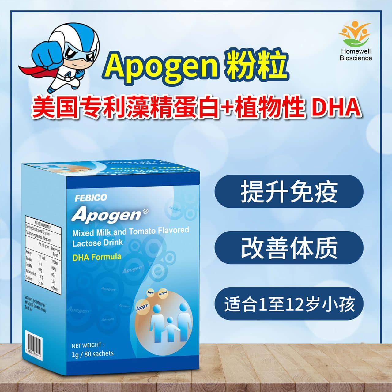 Apogen Granules 80's