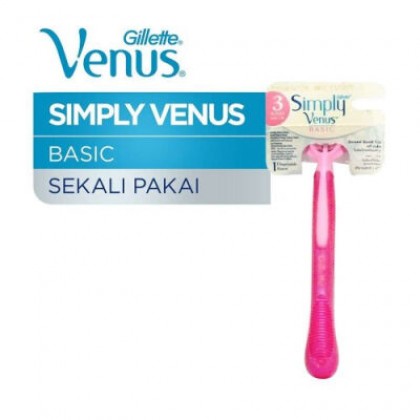 Gillette Simply Venus Basic Disposable Razor 1pcs