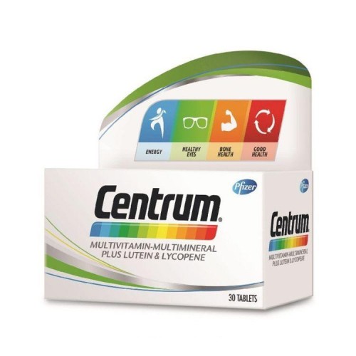 Centrum Multivitamin-Multimineral Plus Lutein & Lycopene 30 Tabs